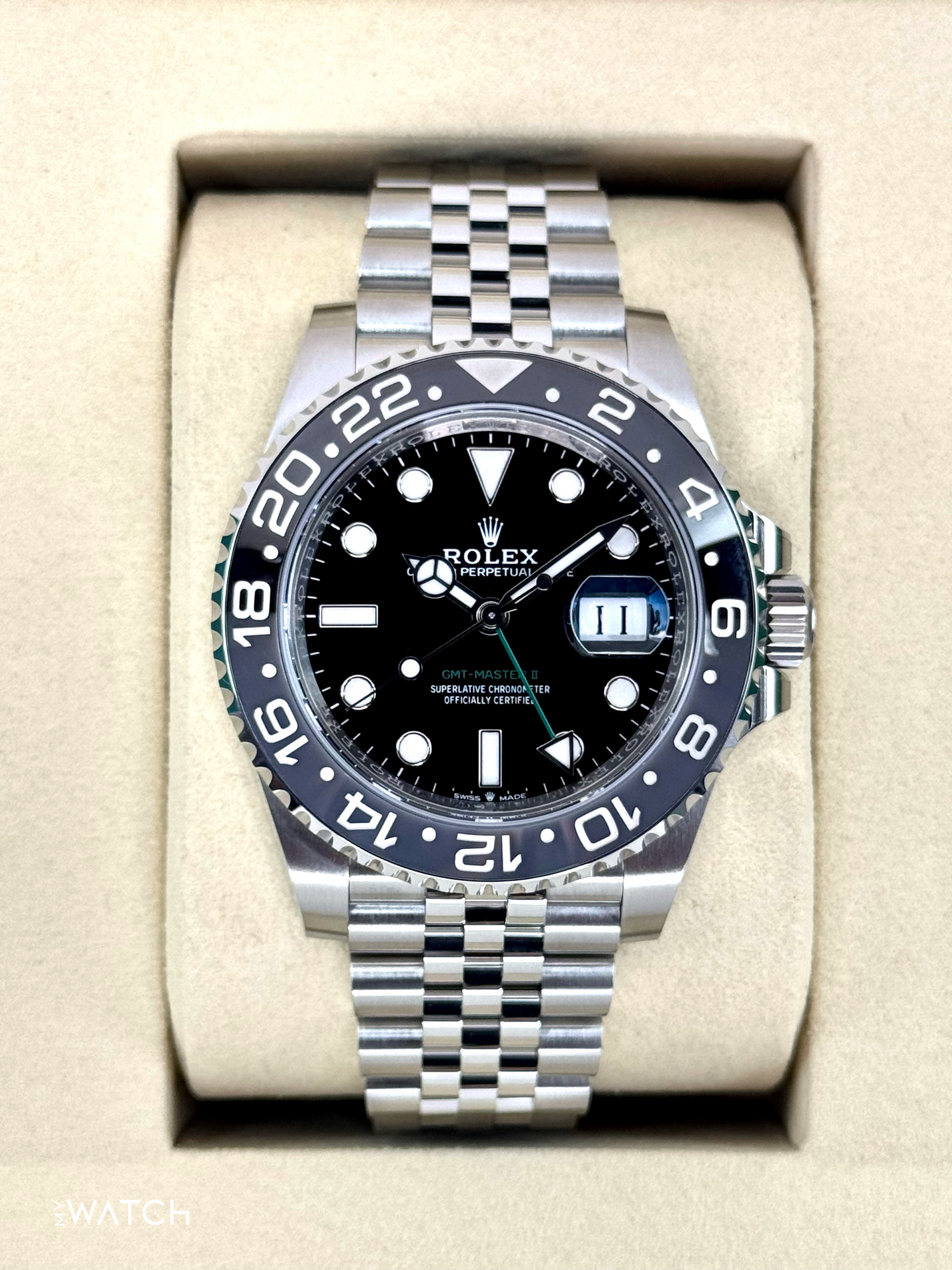 NEW 2025 Rolex GMT-Master II "Bruce Wayne" 40mm 126710GRNR Jubilee (ST