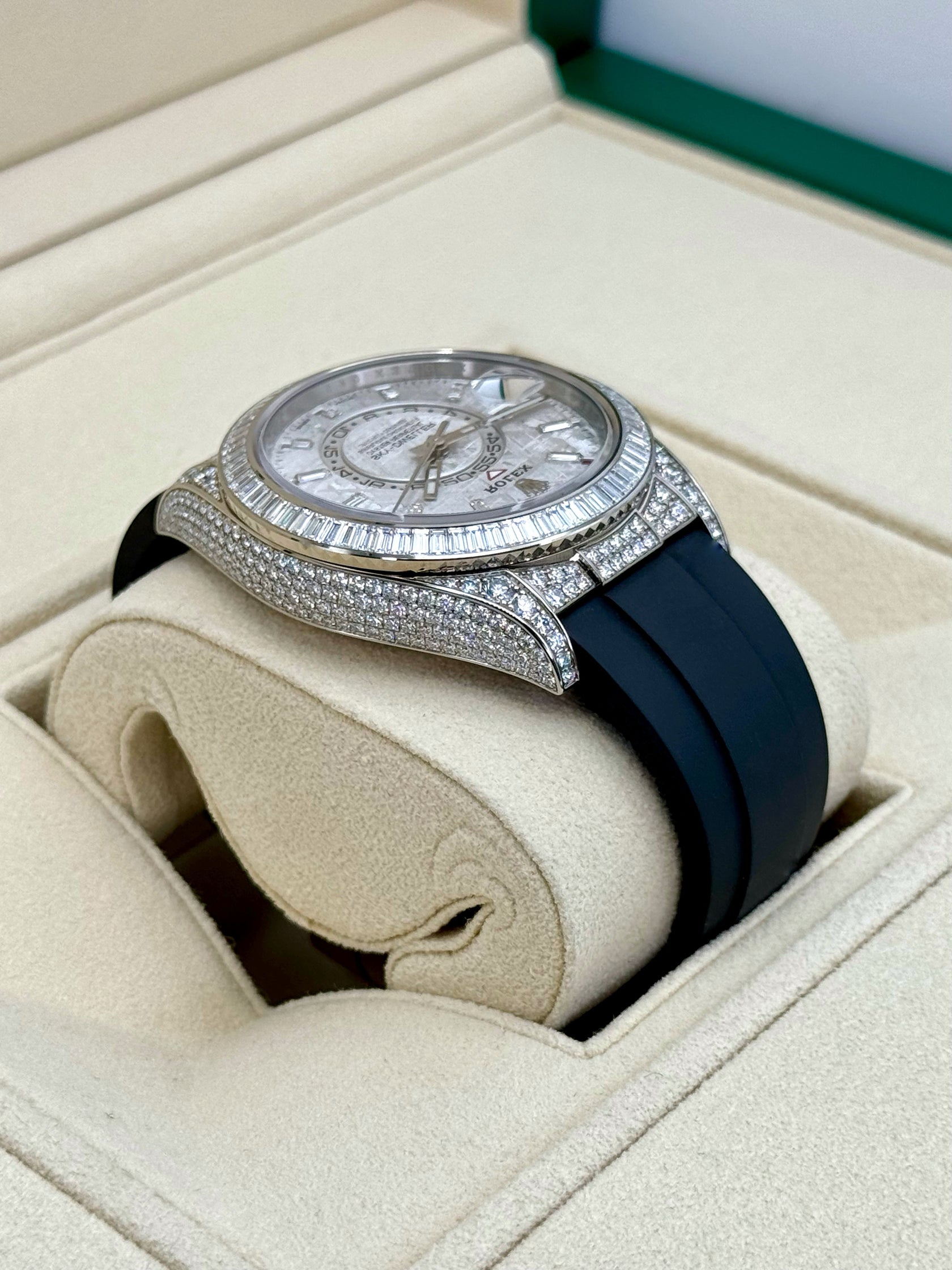 NEW 2023 Rolex Sky-Dweller Meteorite Diamond Watch 326259TBR | MyWatchLLC